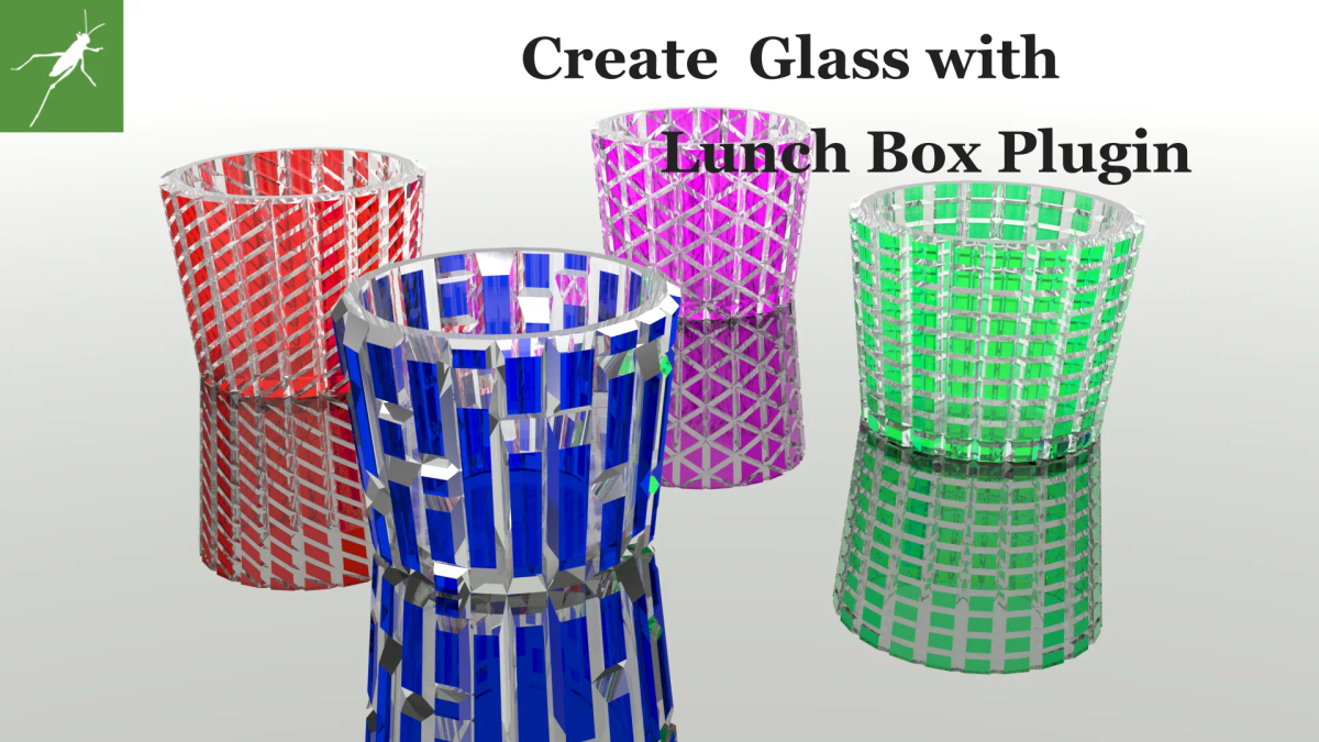【Grasshopper Tutorial】 Create Glass with Lunch Box Plugin | STUDIO TAMA