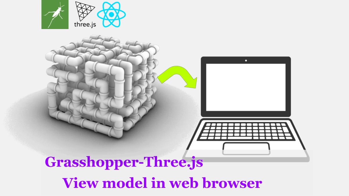 【Grasshopper / Three.js】Grasshopperで作成したモデルをReact Three Fiberを使ってブラウザで表示するまで | STUDIO TAMA